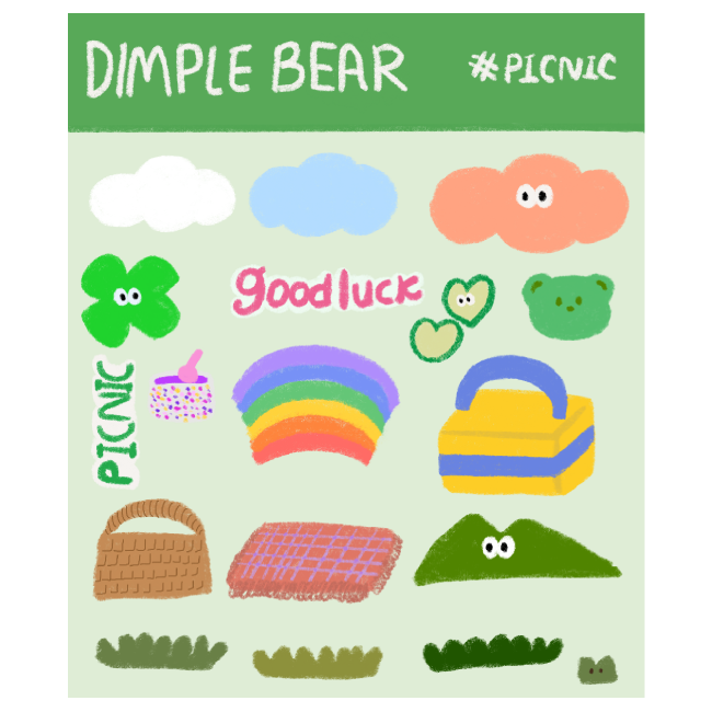#picnic sticker | Webudding