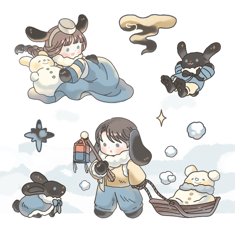 Snow Rabbit | Webudding