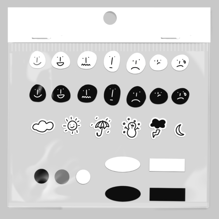 simple deco stickers | Webudding