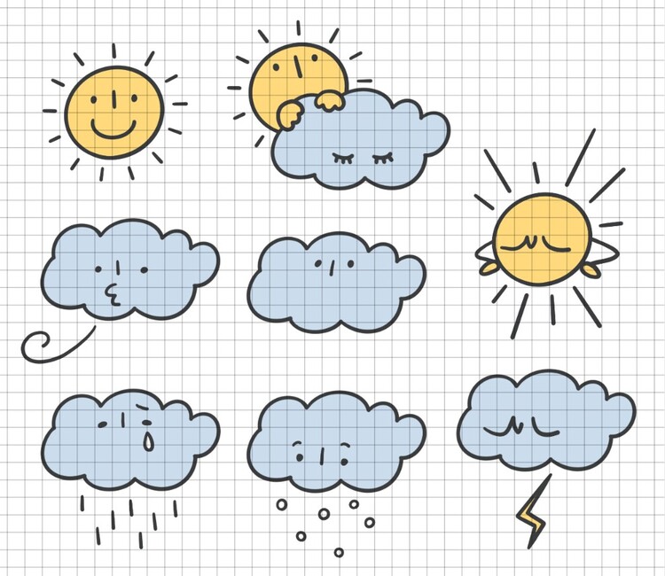weather sticker | Webudding