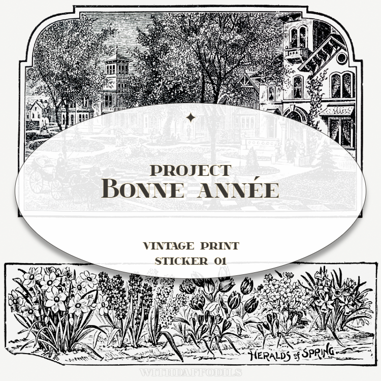 Vintage Paper Sticker (Season 1) | Webudding