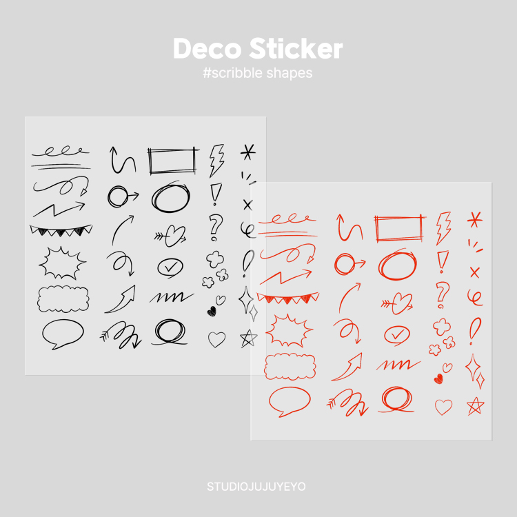 scribble shapes | Webudding