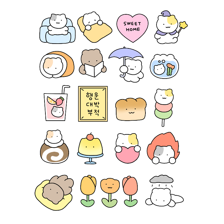 cute sticker | Webudding