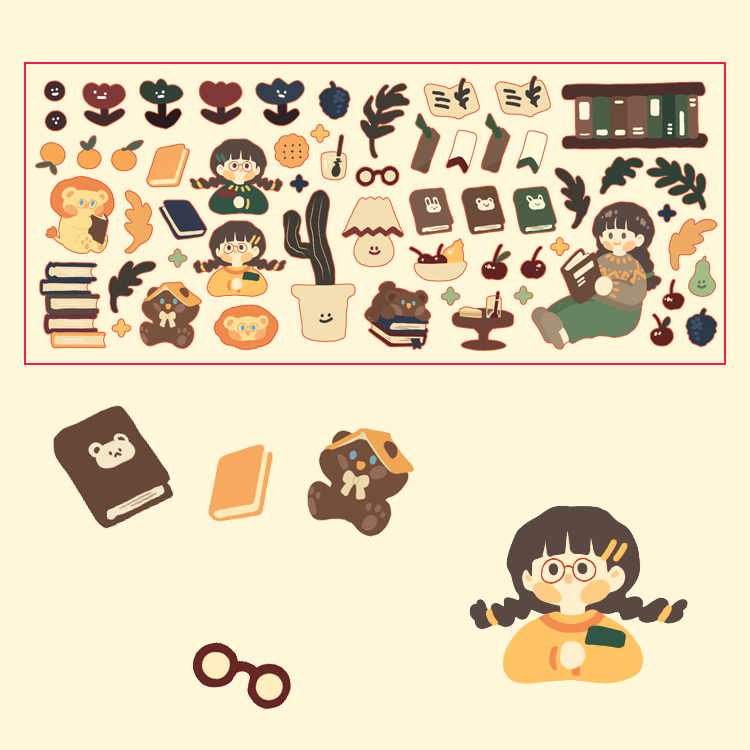 Reading sticker | Webudding