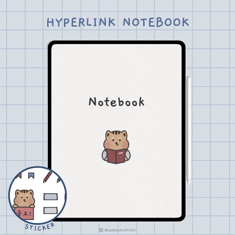 Hyperlinked paperlike notebook | Webudding