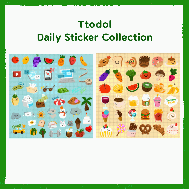 Daily Sticker Collection | Webudding