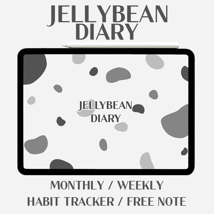 JELLYBEAN DIARY(BLACK) | Webudding