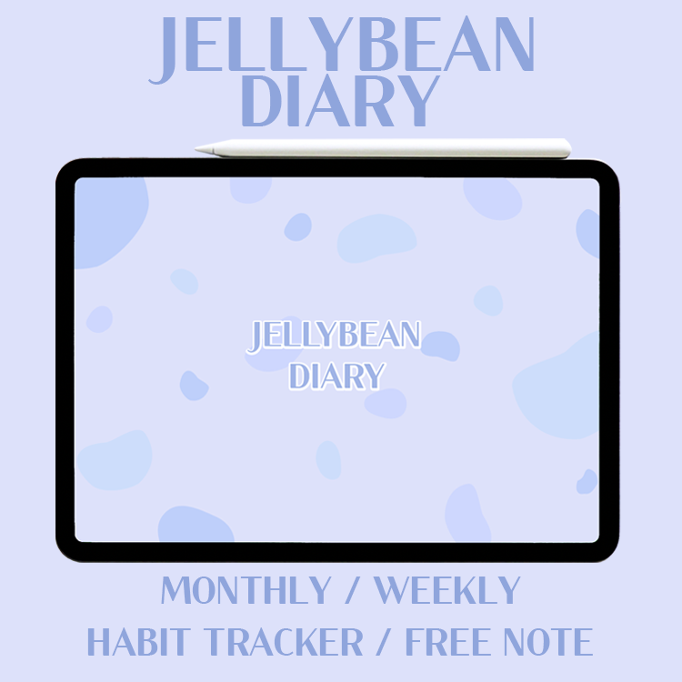 JELLYBEAN DIARY(BLUE) | Webudding