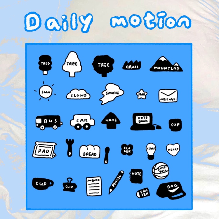 daily sticker | Webudding