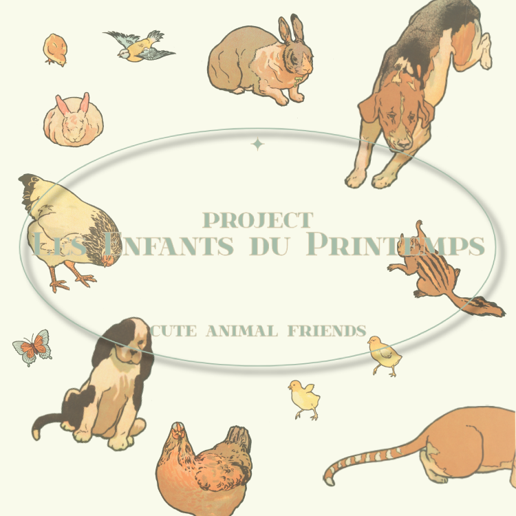 Cute Animal Friends Sticker | Webudding