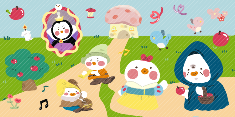[Good note] Snow White duck. | Webudding