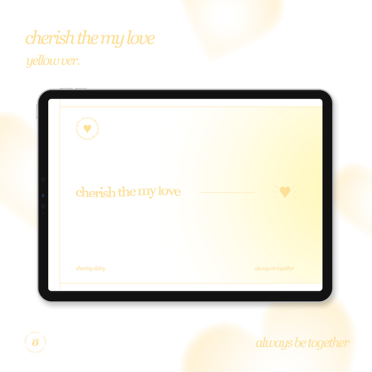an exchange diary / cherish the my love - yellow ver. (2 ~6 people) | Webudding