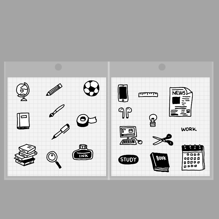 doodle desk item | Webudding