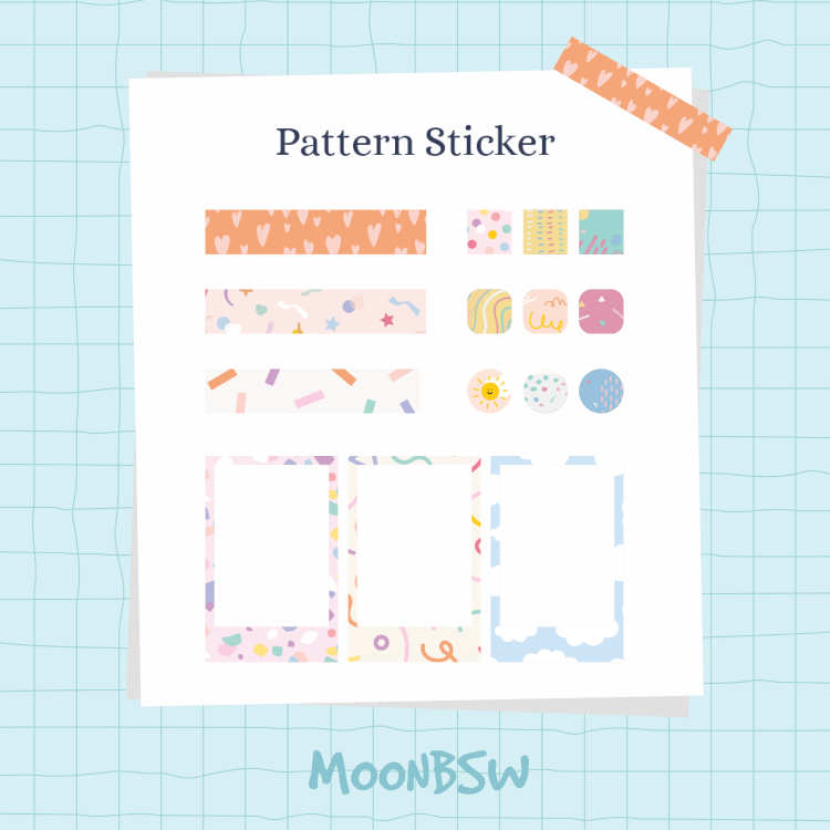 Pattern Sticker (2) | Webudding