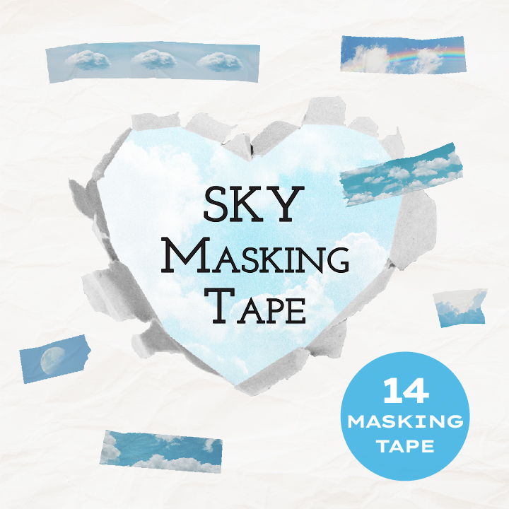 SKY Masking Tape | Webudding