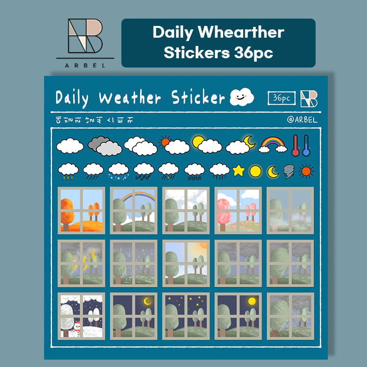 Daily Weather Sticker | Webudding