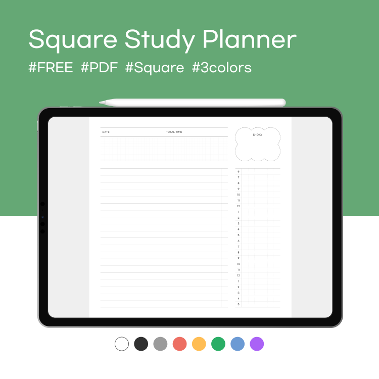Promote Square Study Planner | Webudding