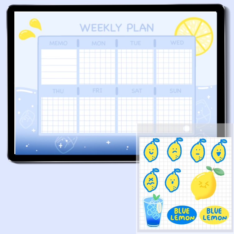 Blue Lemon Weekly | Webudding