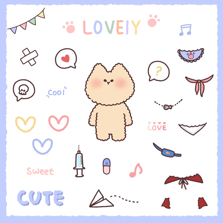 Mingmoo’s lovely sticker | Webudding