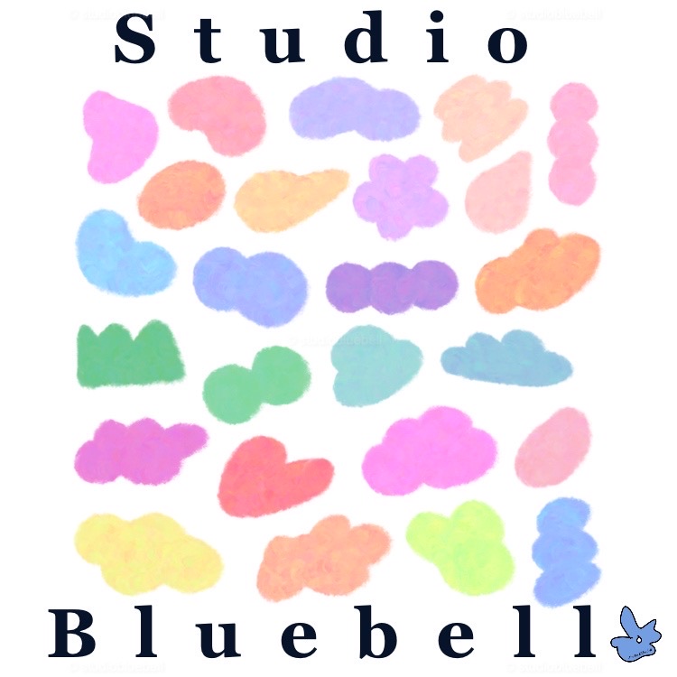 Cute shapes sticker | Webudding