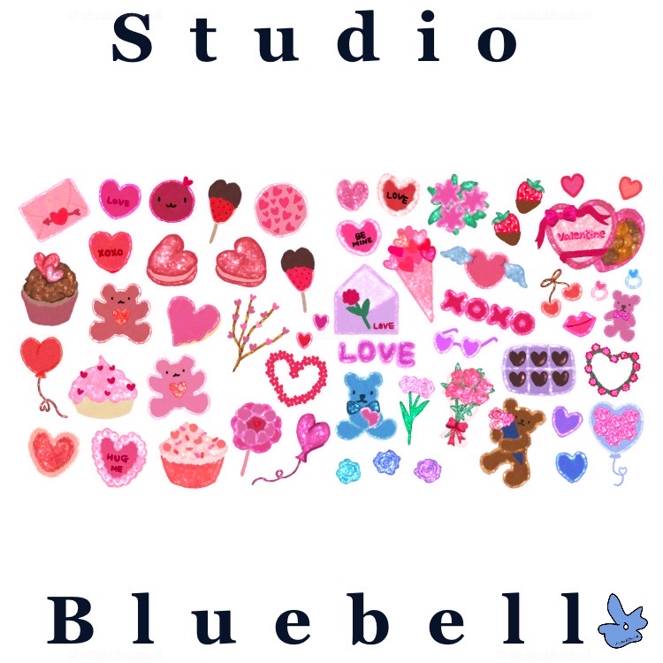 Valentine's day sticker | Webudding