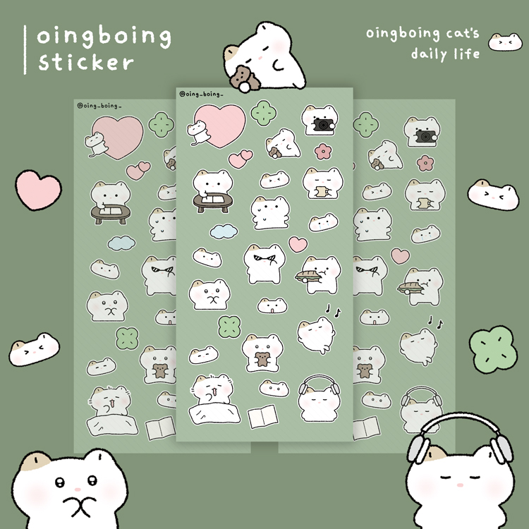 oingboing cat's daily life | Webudding