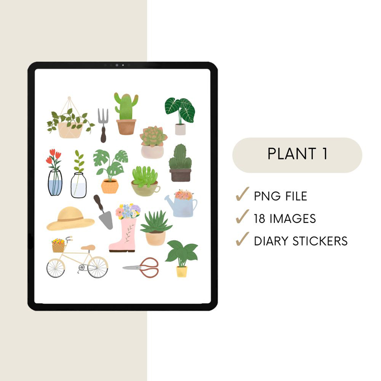 plant stickers | Webudding