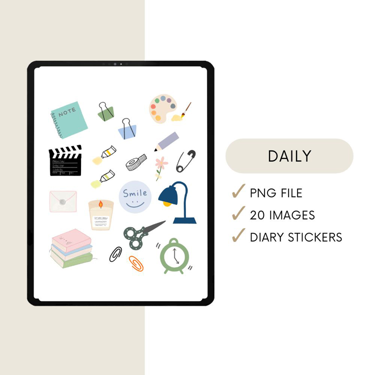 daily stickers | Webudding