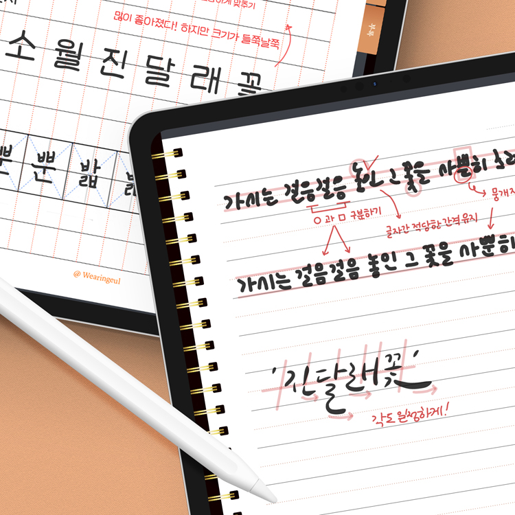 Better than yesterday : Handwriting correction Note | Webudding