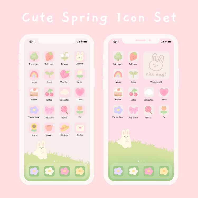 spring icon theme | Webudding