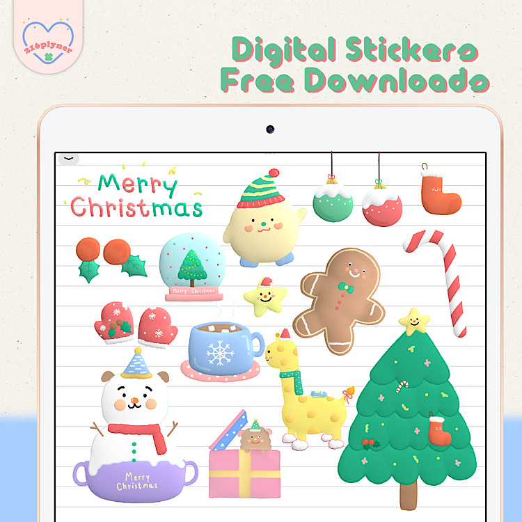 216Plyner : Free Digital Stickers 02 | Webudding