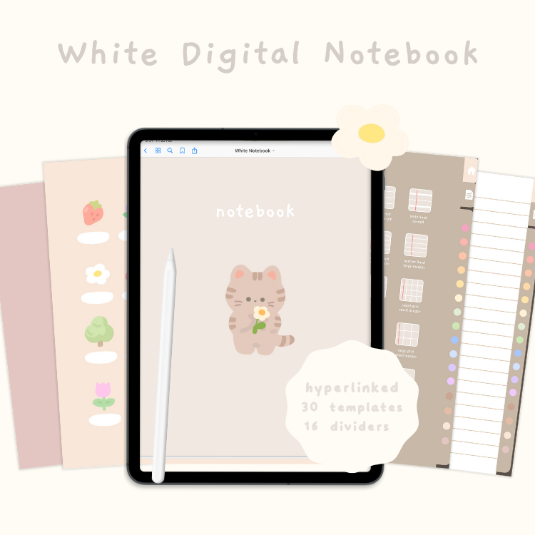 white notebook | Webudding