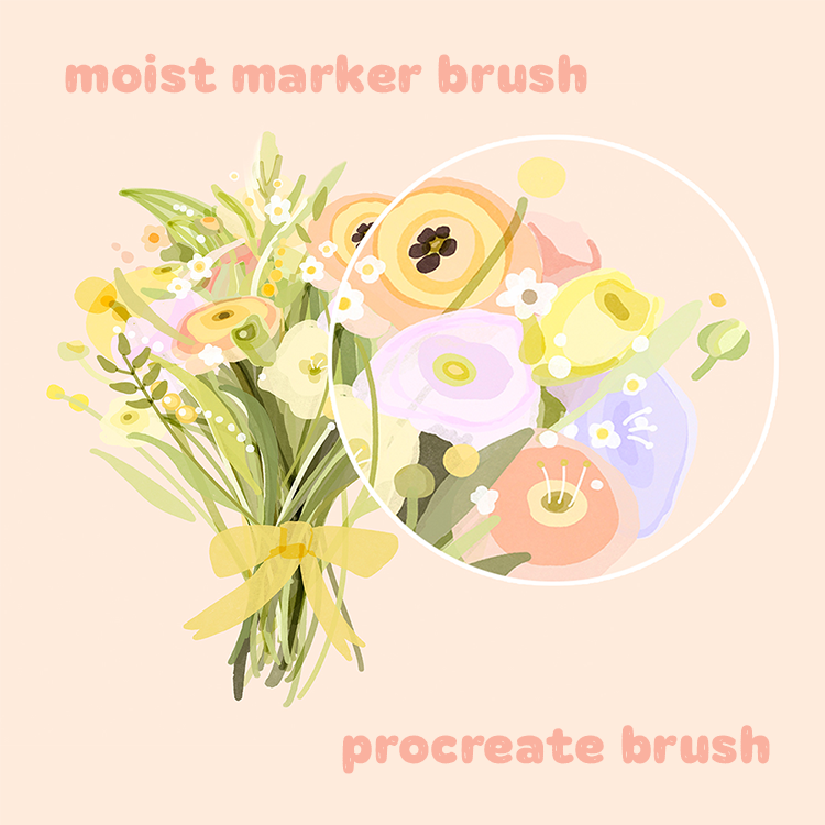 marker brush set for procreate | Webudding