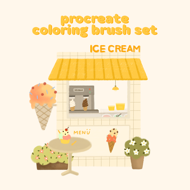 10 coloring brushes for procreate | Webudding