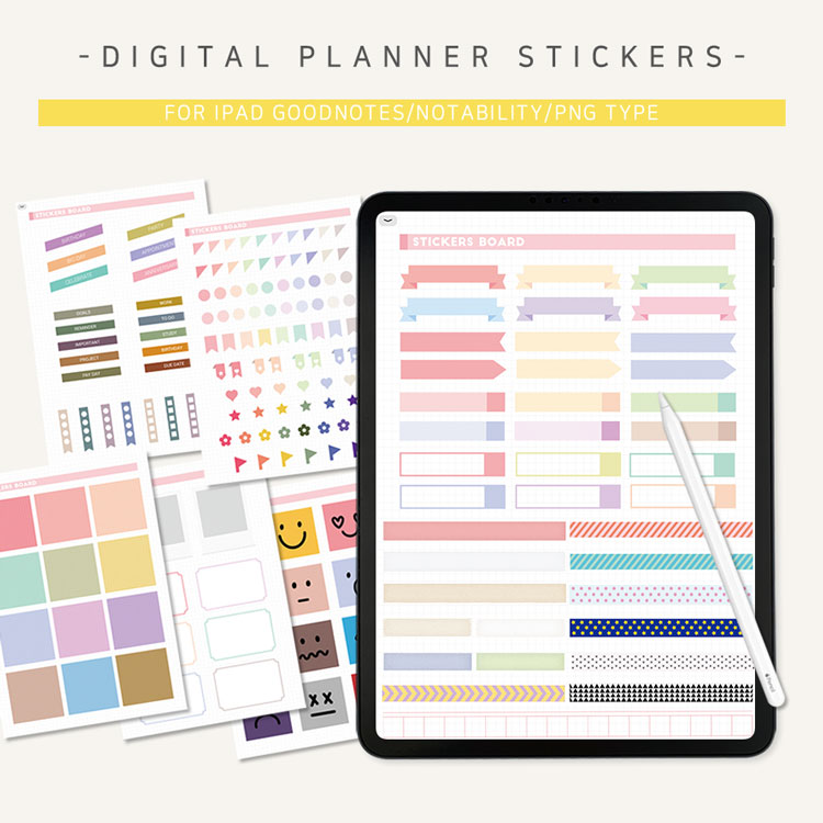 Digital Planner Stickers | Webudding