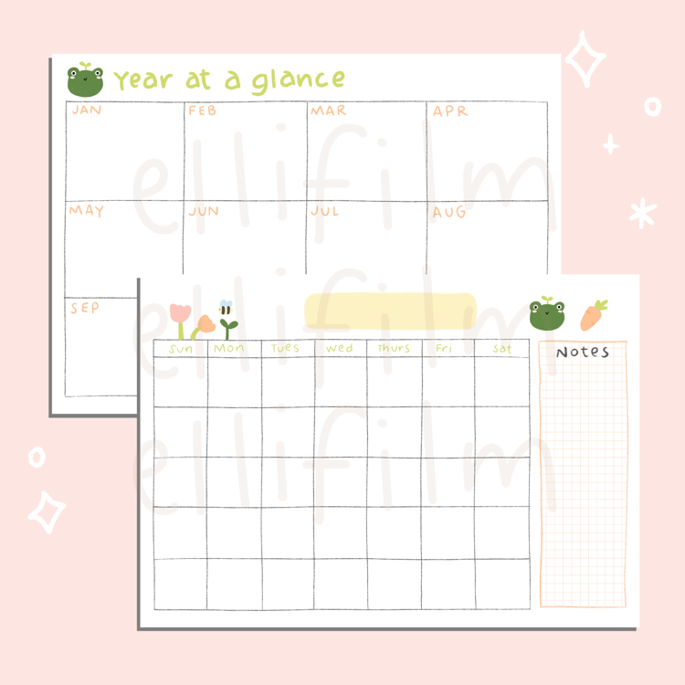 Daily Weekly Monthly Yearly Planner | Webudding