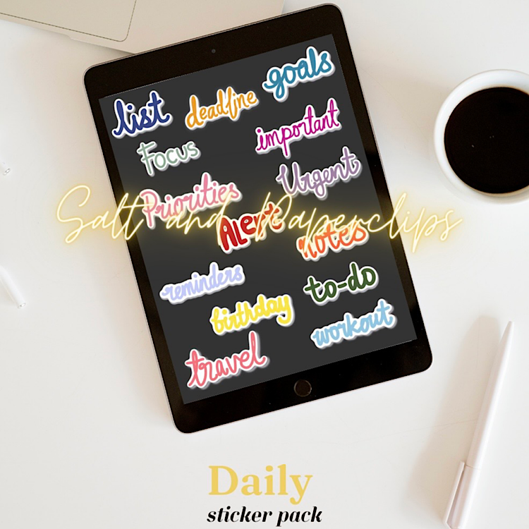 Daily Sticker Set | Webudding
