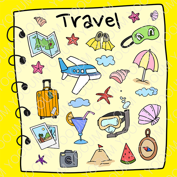 Travel Sticker | Webudding
