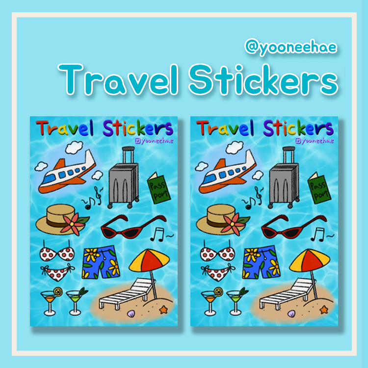 Travel stickers | Webudding