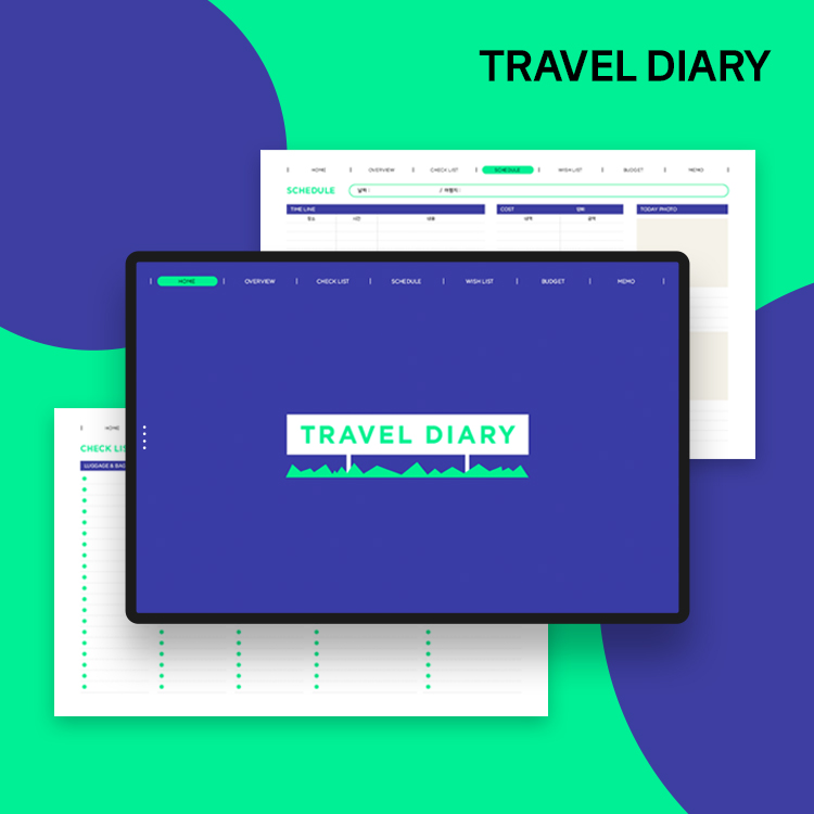 Simple travel diary/travel planner | Webudding