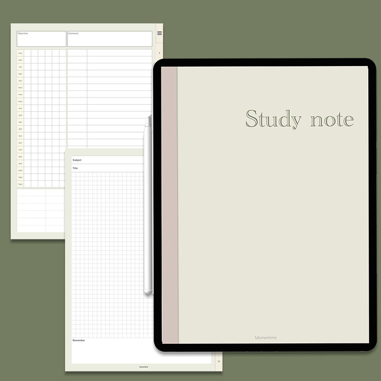 굿노트 스터디 플래너 | 위버딩