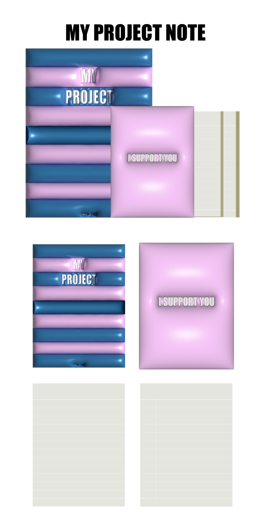 My project note | Webudding