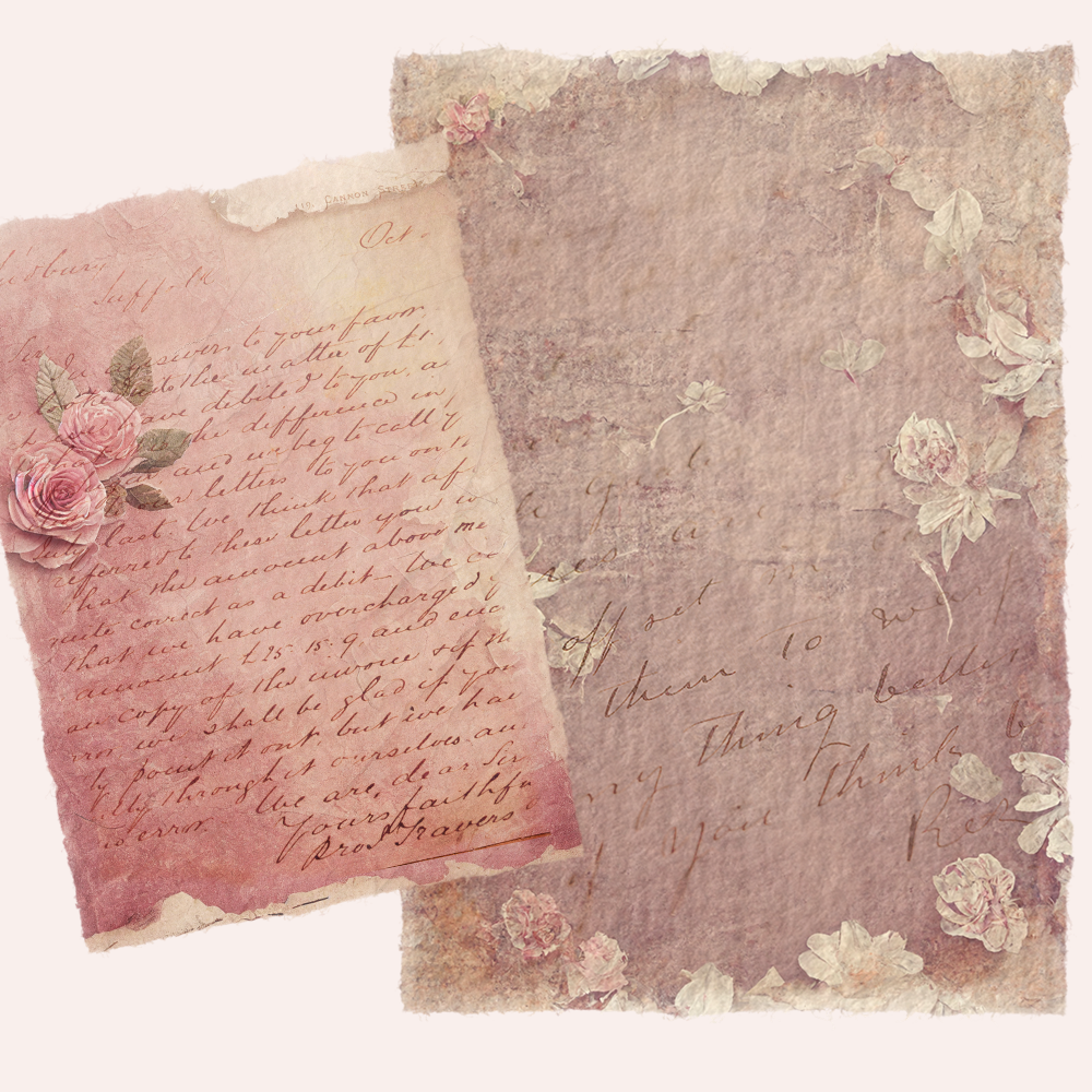 핑크 다꾸 배경지 10종 | 위버딩