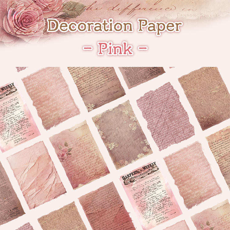 Decoration Paper pink | Webudding