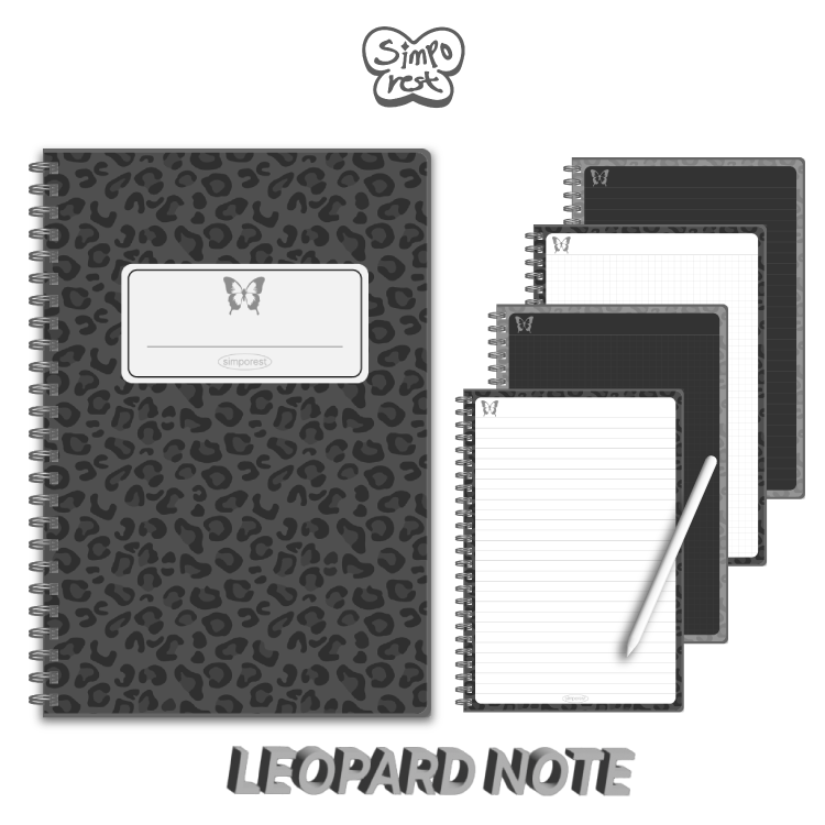 leopard butterfly note | Webudding