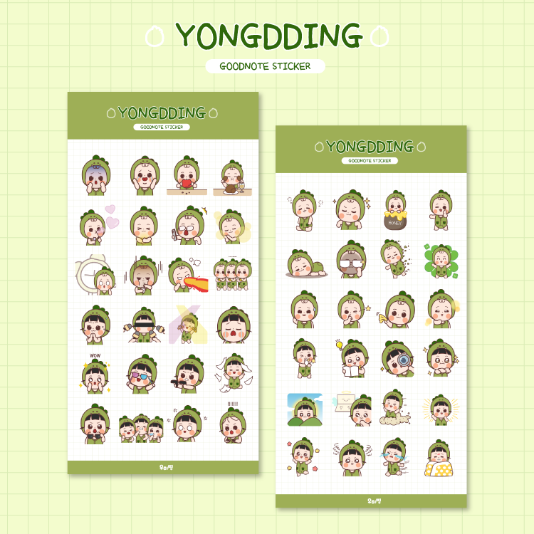 Wooahtink YONGDDING Sticker | Webudding