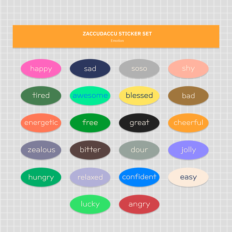 Mood sticker | Webudding