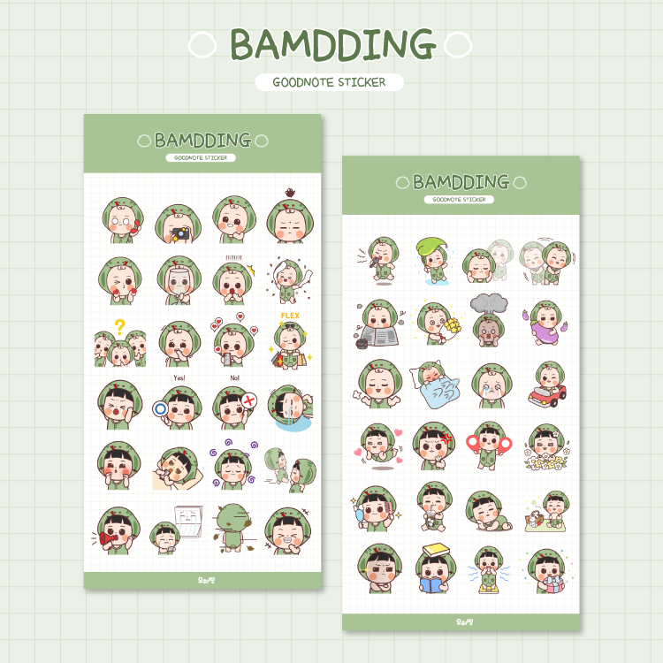 Wooahtink BAMDDING Sticker | Webudding