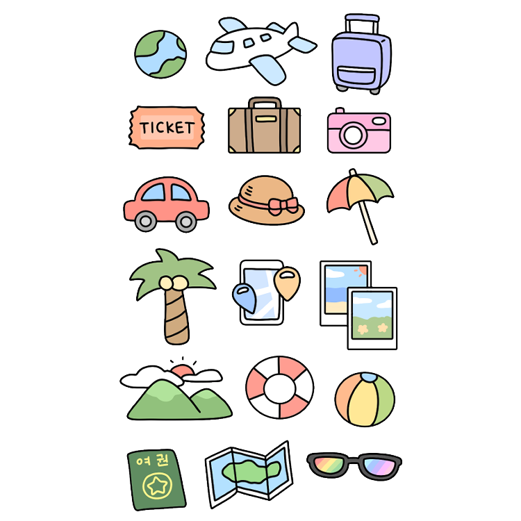 travel sticker | Webudding