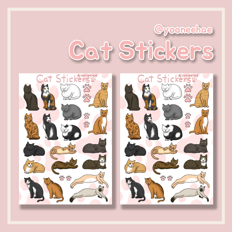 Cat sticker 2 | Webudding
